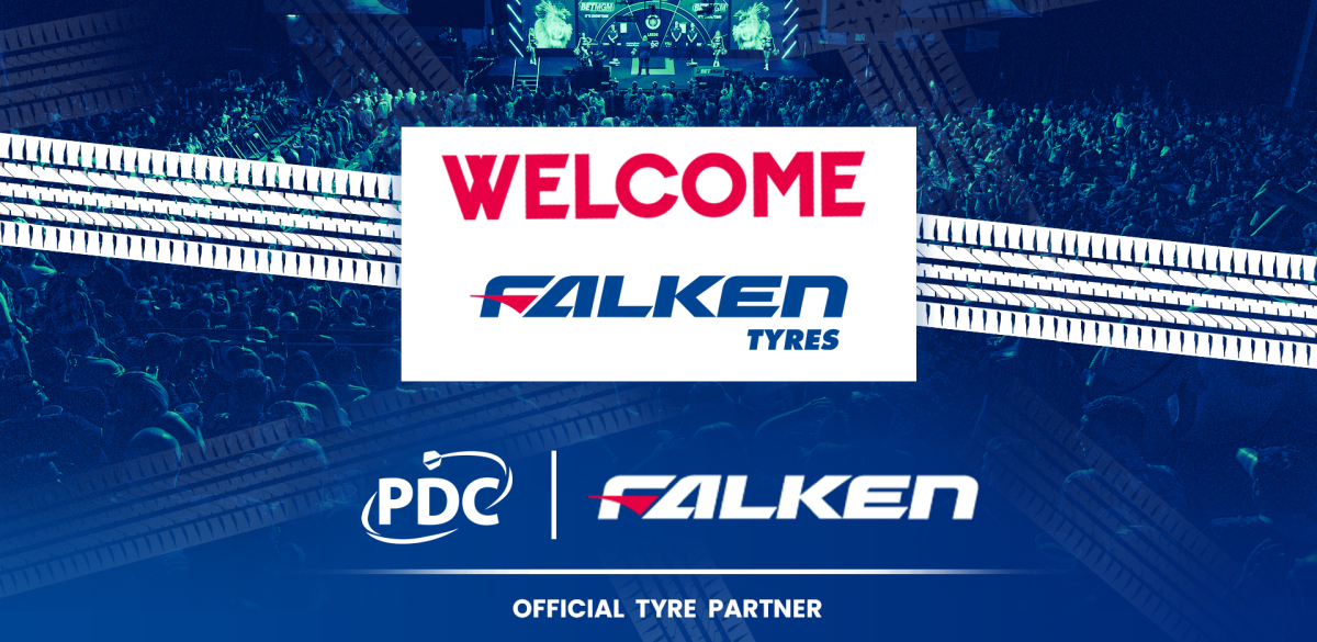 Falken Tyres races in as new Tyre Partner of the PDC | PDC